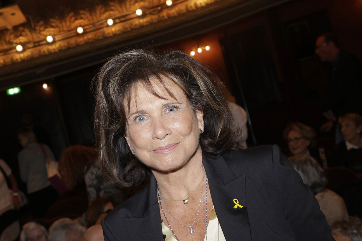 Photo : La journaliste Anne Sinclair avait fait le déplacement Anne Sinclair - Soirée de ...