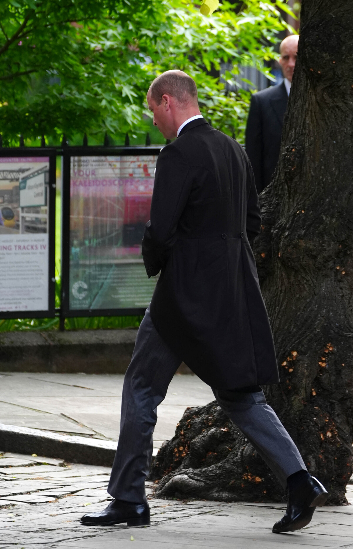 Photo : The Prince of Wales arrives for the wedding of Hugh Grosvenor ...
