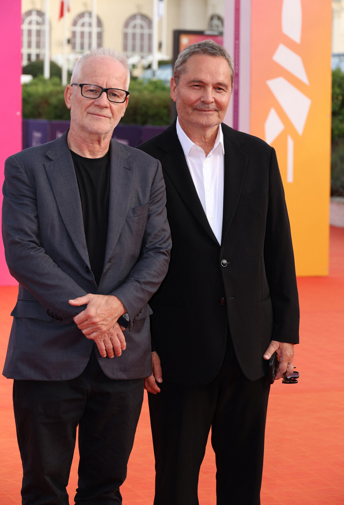 Photo : Thierry Fremaux et Bruno Barde à la première de "L'Enlèvement ...
