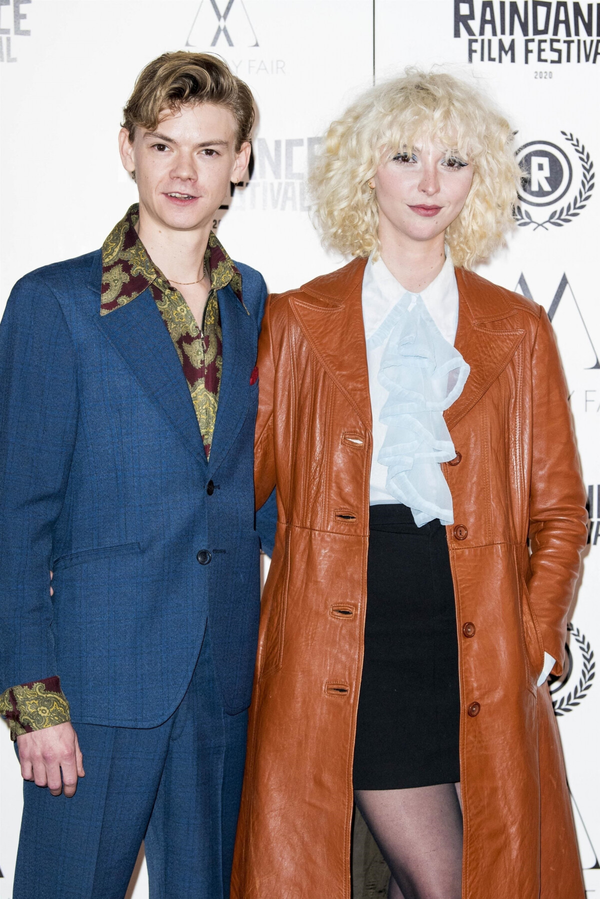 Photo : Thomas Brodie-Sangster et Gzi Wisdom à la première de "Stardust ...