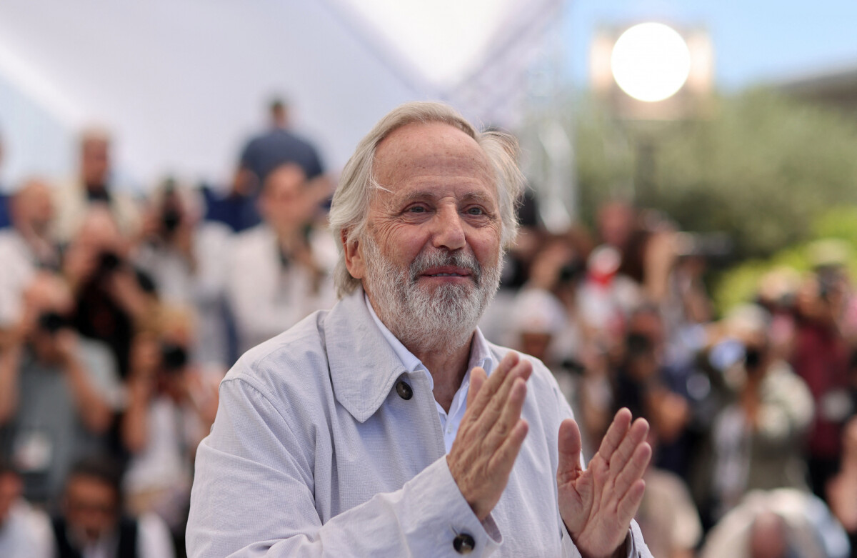 Photo : Fabrice Luchini - Photocall du film "Marcello Mio" (Compétition ...