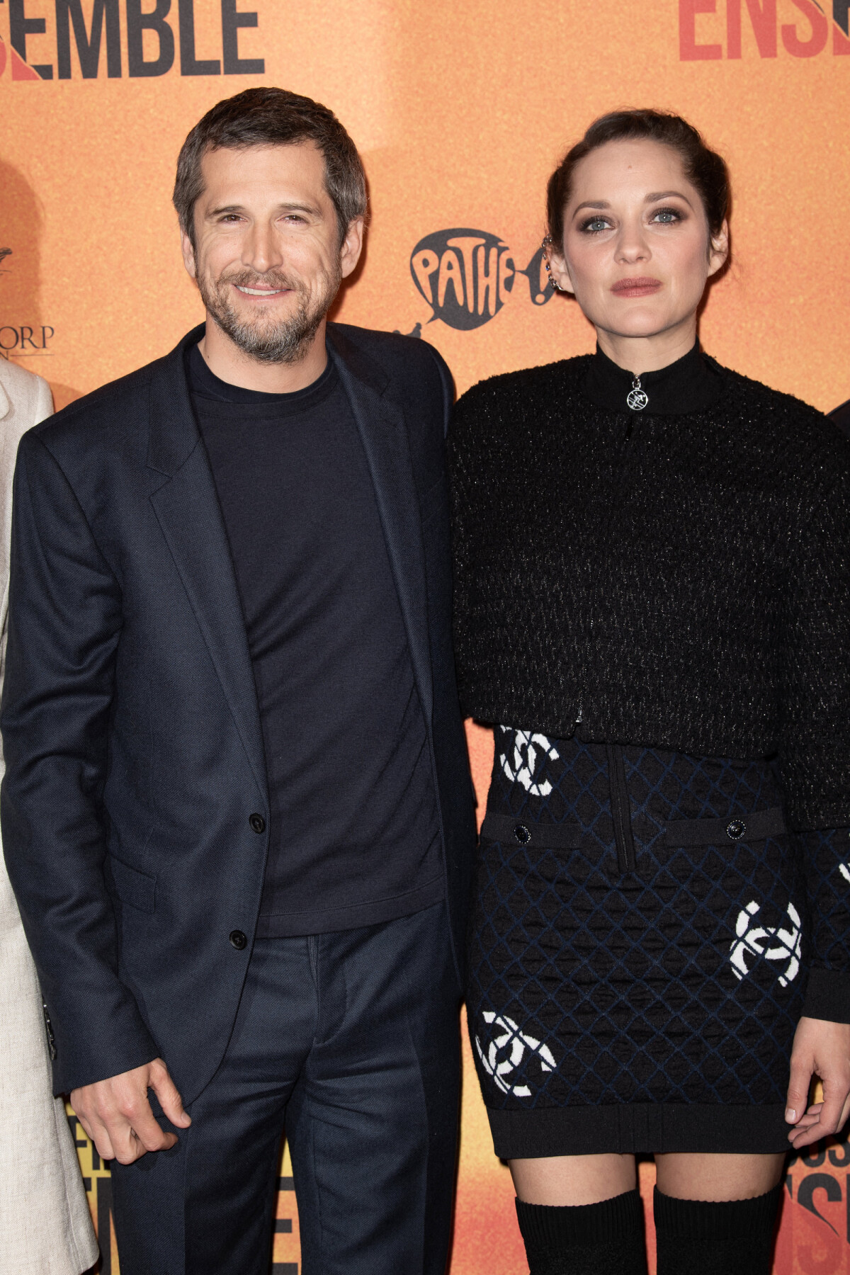 Photo : Guillaume Canet et Marion cotillard assistent à la première de ...