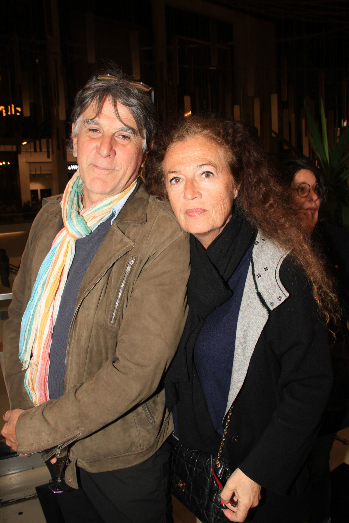 Photo : L'animateur Tex (Jean-Christophe Le Texier) et sa femme ...