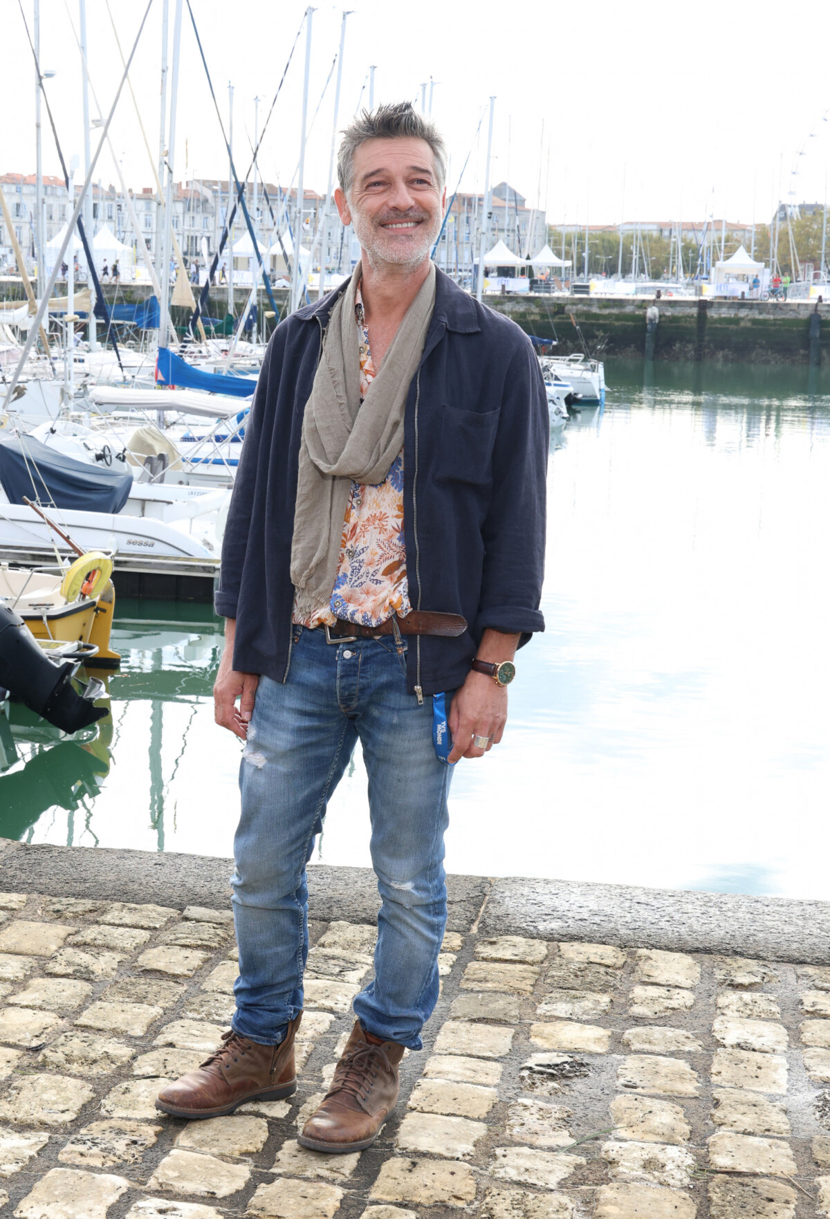 Photo : Stephane Blancafort au photocall de la série "Ici Tout Commence ...