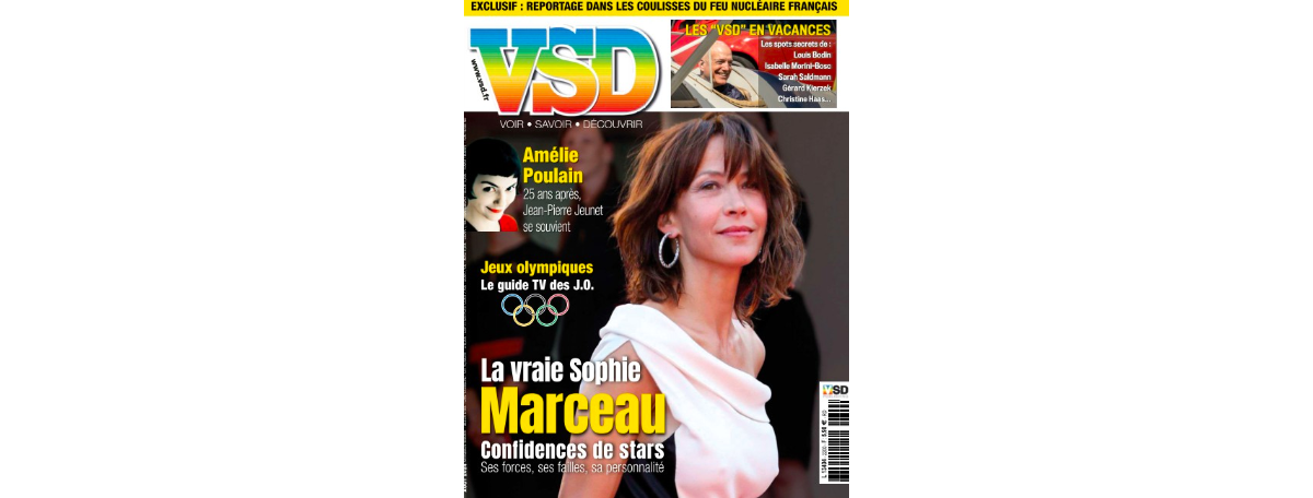 Photo : Couverture du magazine "VSD" du 12 juillet 2024 - Purepeople