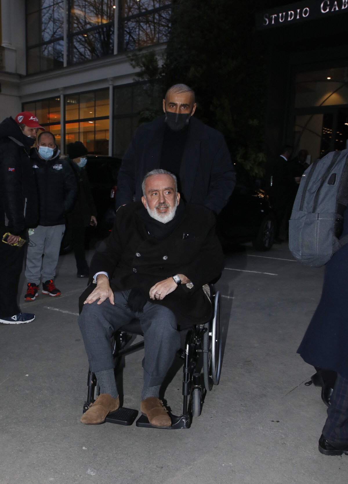 Photo : Exclusif - Dominique Farrugia - Arrivée à l'enregistrement de l ...