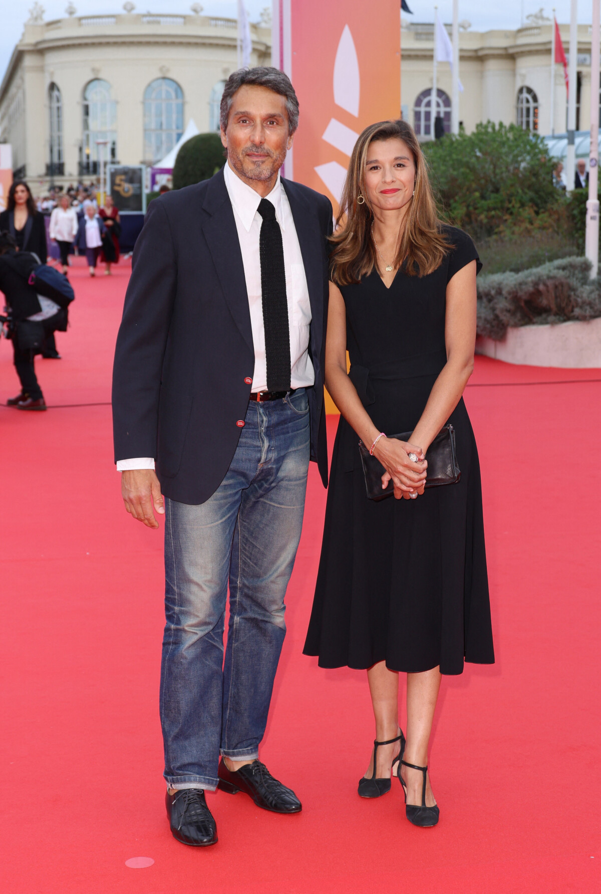 Photo : Vincent Elbaz et sa femme Fanny Conquy - Arrivées à la soirée d ...