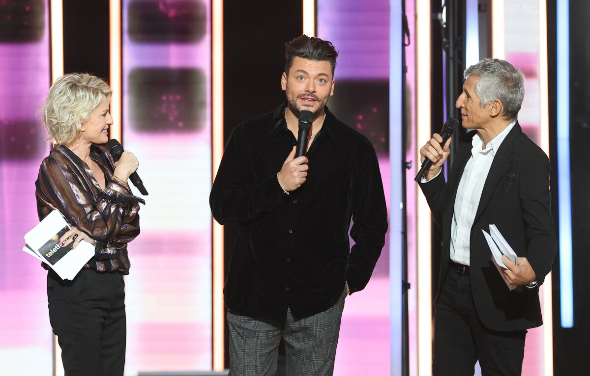 Photo : Sophie Davant, Kev Adams et Nagui - Les personnalités se mobilisent lors de la 37ème ...