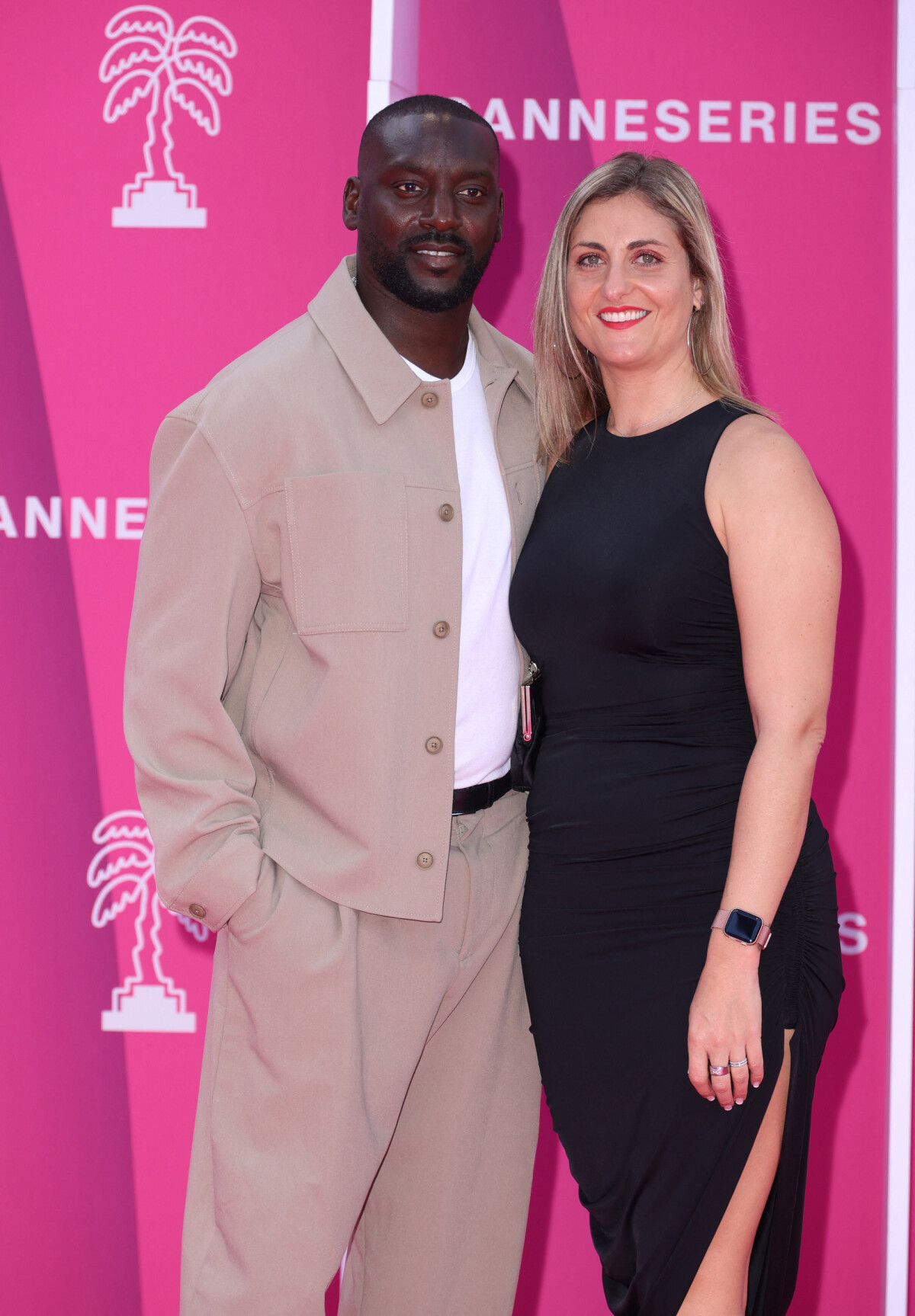 Photo : Ladji Doucouré avec sa compagne - Soirée d'ouverture de la 7ème ...