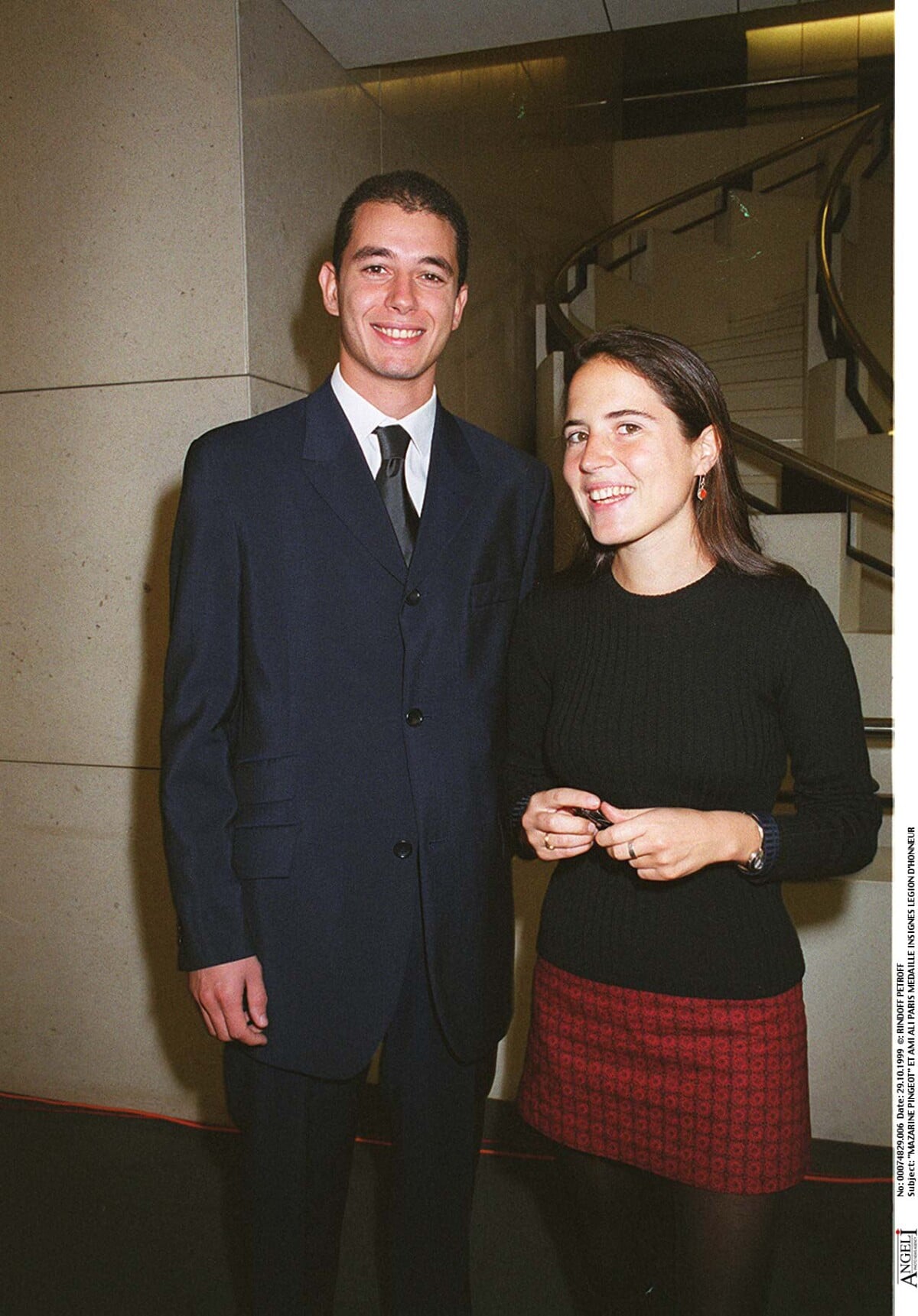 Photo : Archives : Mazarine Pingeot et son ami Ali Baddou. - Ode ...