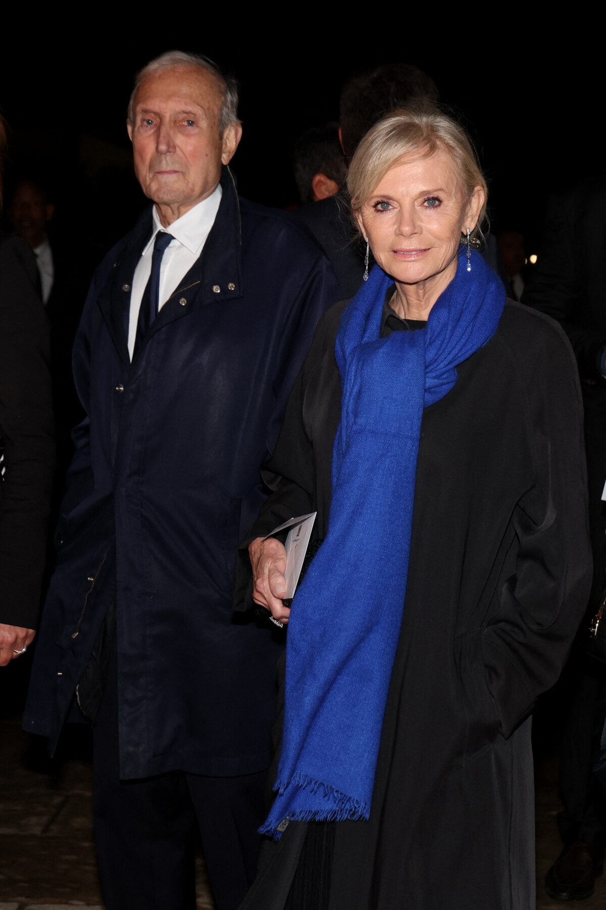 Photo : Elisabeth Guigou et son mari Jean-Louis Guigou - Dîner d'Etat ...