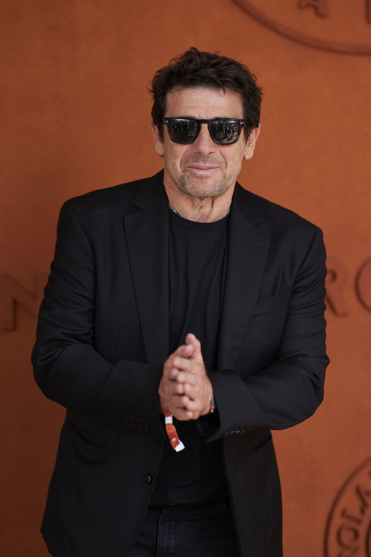 Photo : Patrick Bruel au village lors des Internationaux de France de ...