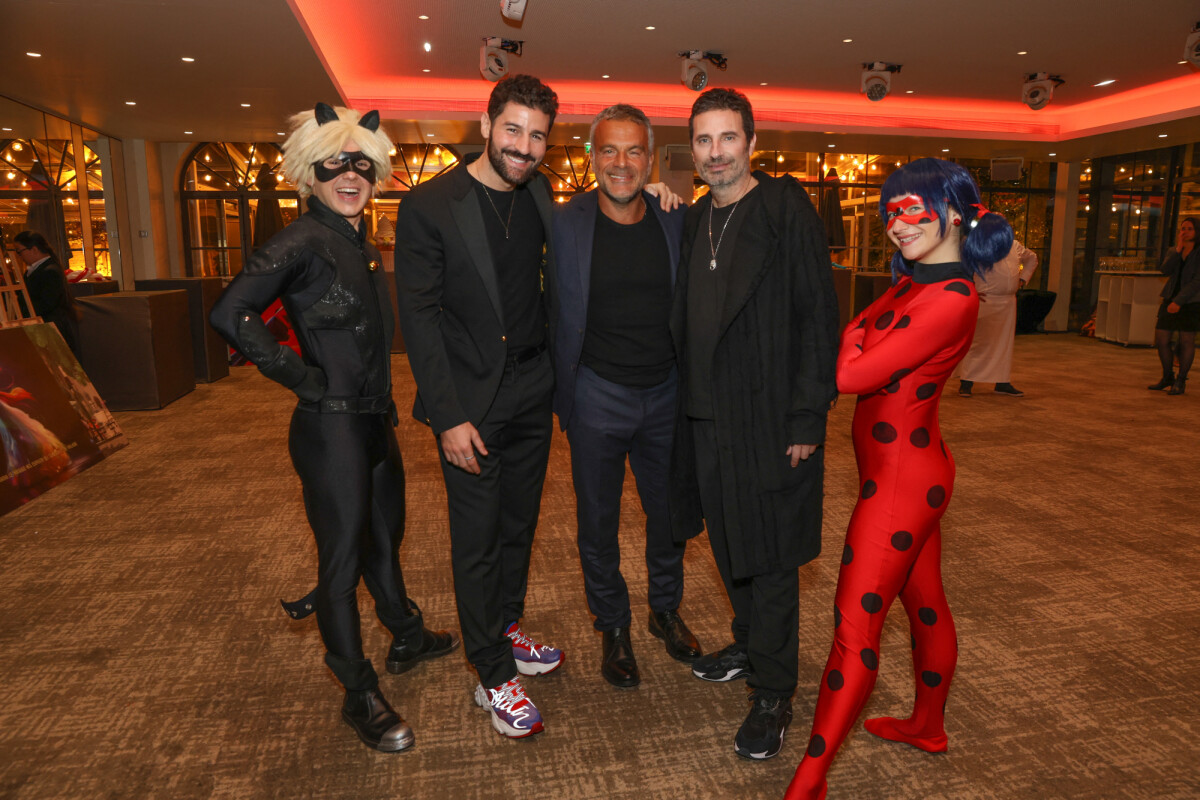 Photo : Exclusif - Cyril Benzaquen, Steve Suissa et Richard Orlinski ...