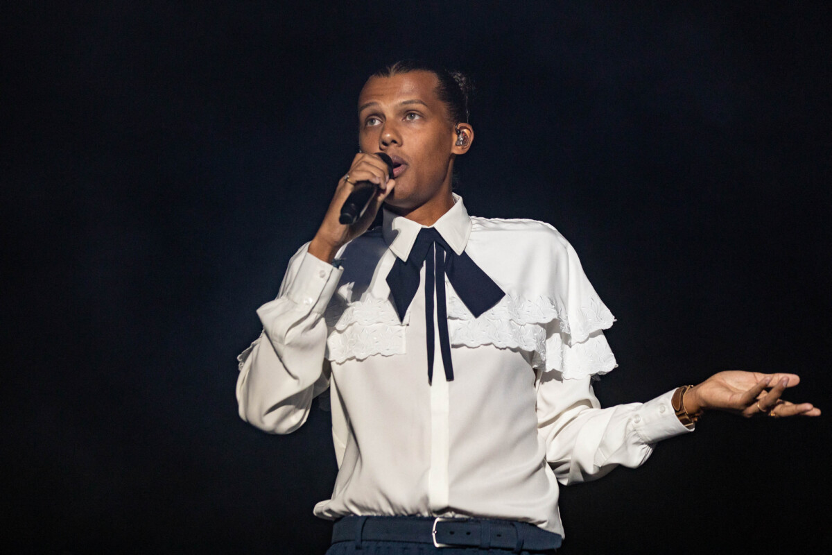 Photo : Le chanteur Stromae lors du Festival de Coachella à indio, Los ...