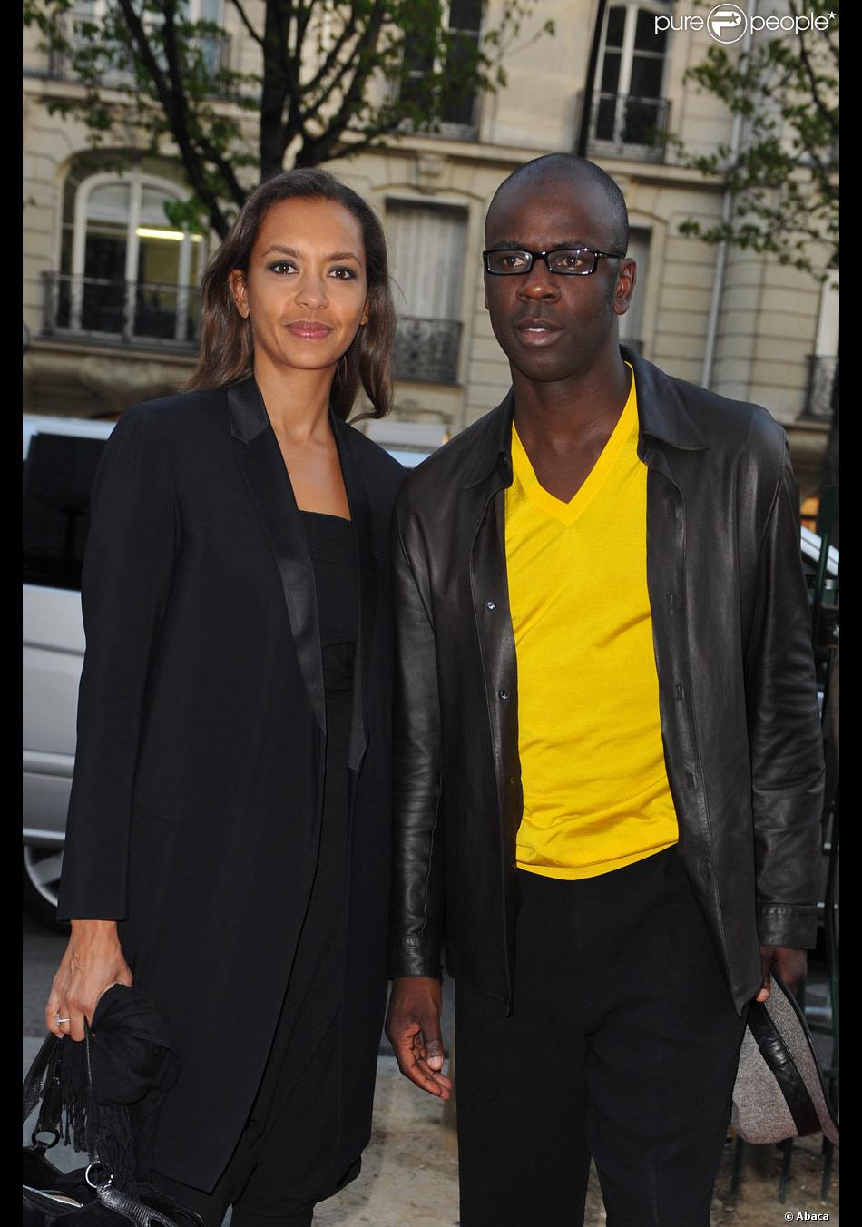 Karine Le Marchand et son compagnon Lilian Thuram lors du gala d ... Karine Le Marchand et son compagnon Lilian Thuram lors du gala d ...