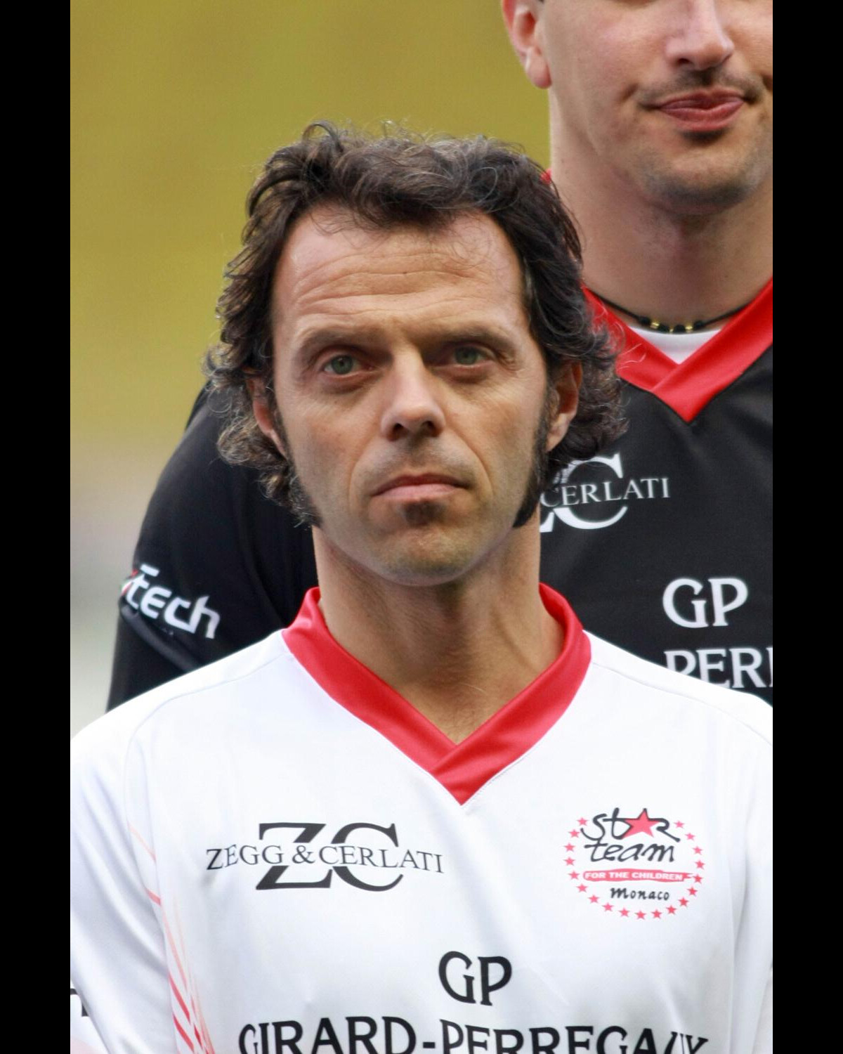 Photo : Loris Capirossi au match de football caritatif organisé au ...