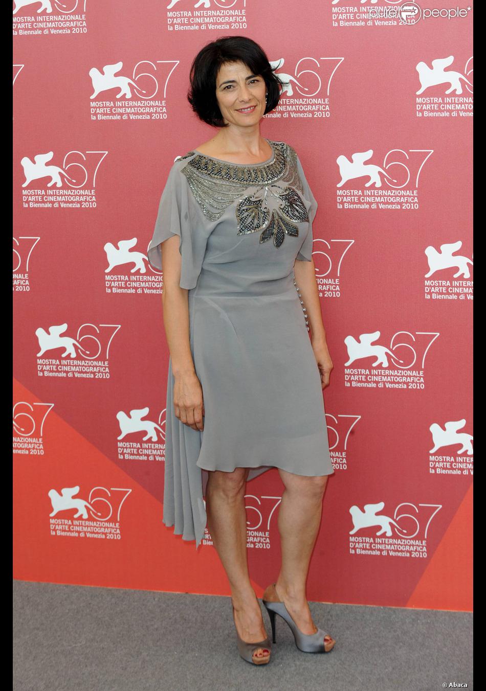 Hiam Abbass lors du festival de Venise le 2 septembre 2010 - Purepeople