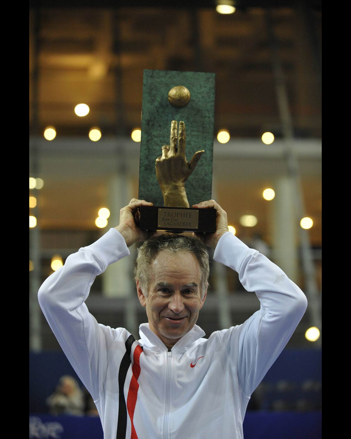 Photo : John McEnroe à l'occasion du tournoi Jean-Luc Lagardère, au ...