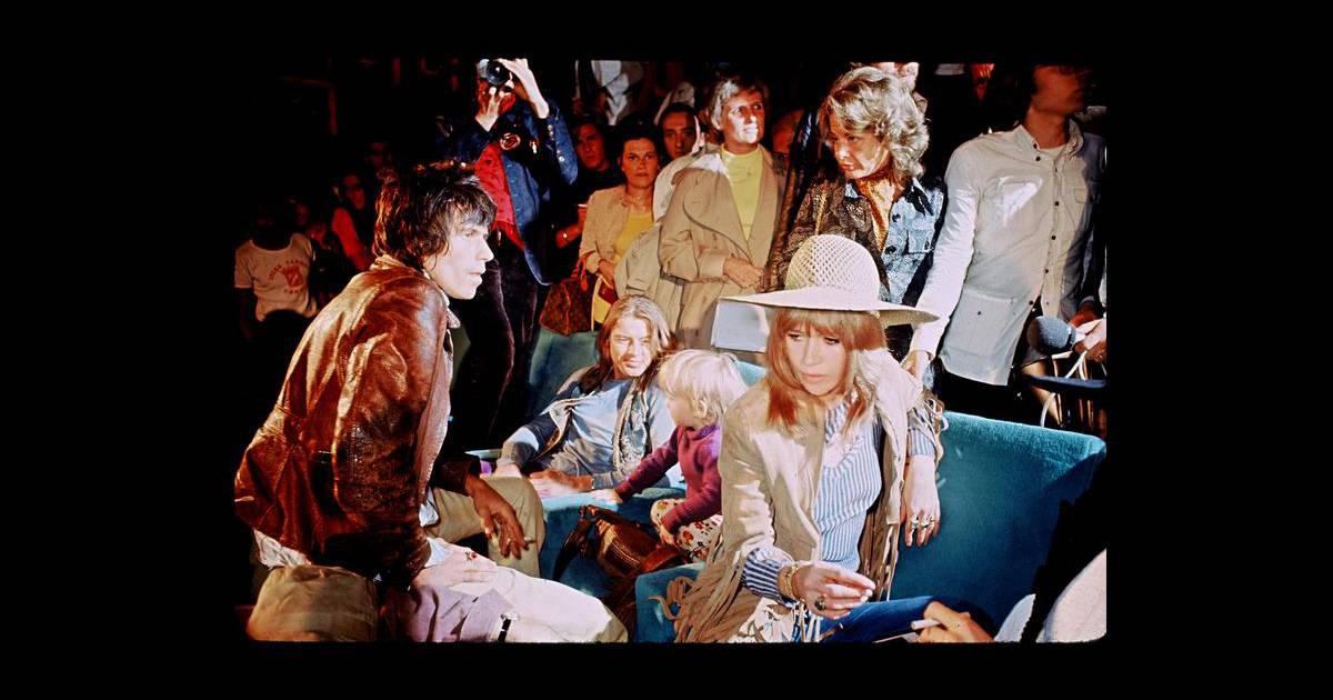 Keith Richards et Marianne Faithfull en 1971 au festival de Cannes ... Keith Richards et Marianne Faithfull en 1971 au festival de Cannes ...