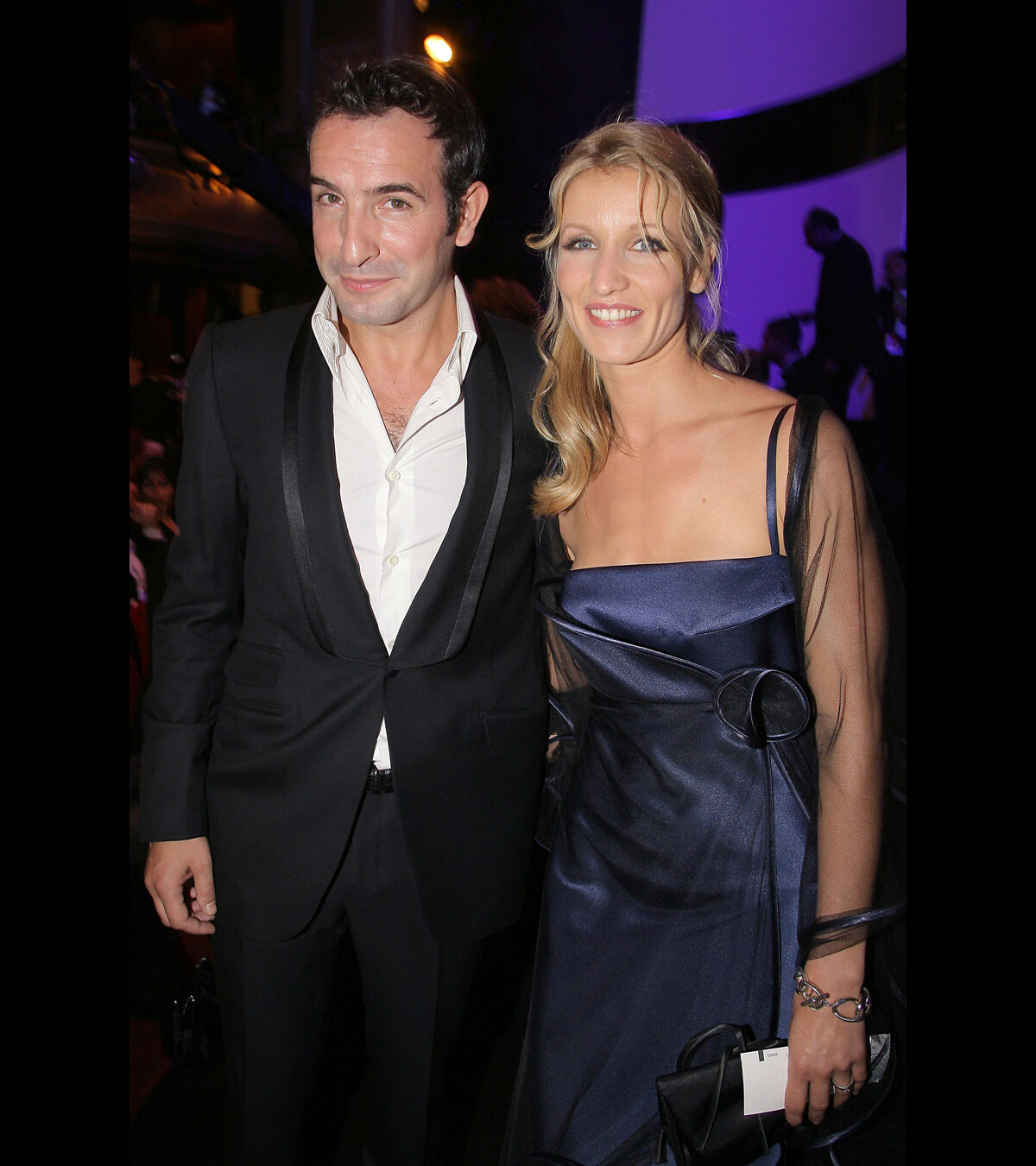 Photo : Jean Dujardin et Alexandra Lamy durant la cérémonie des César ...