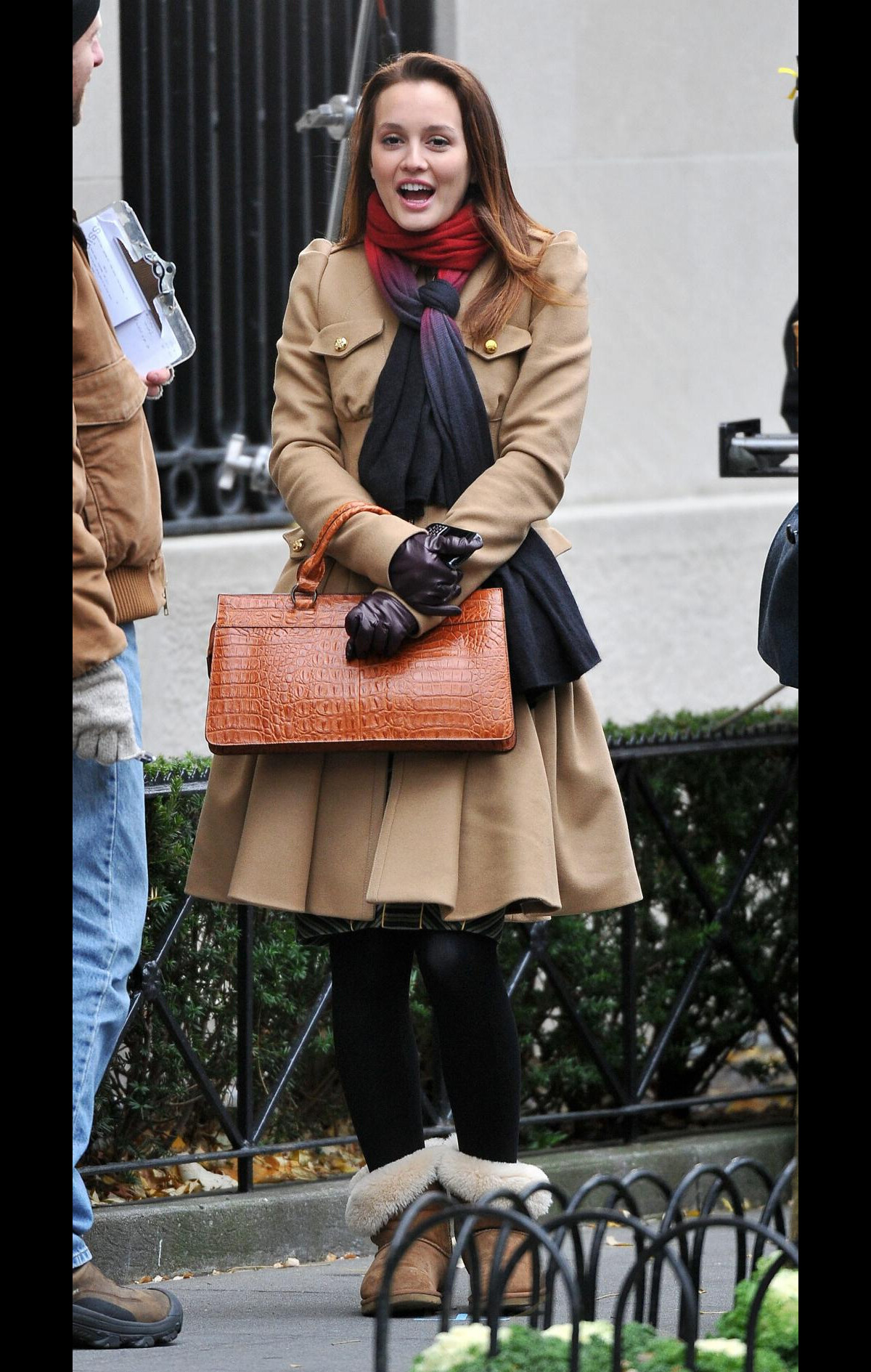 Photo : Leighton Meester adore le camel et nous le prouve avec ce ...