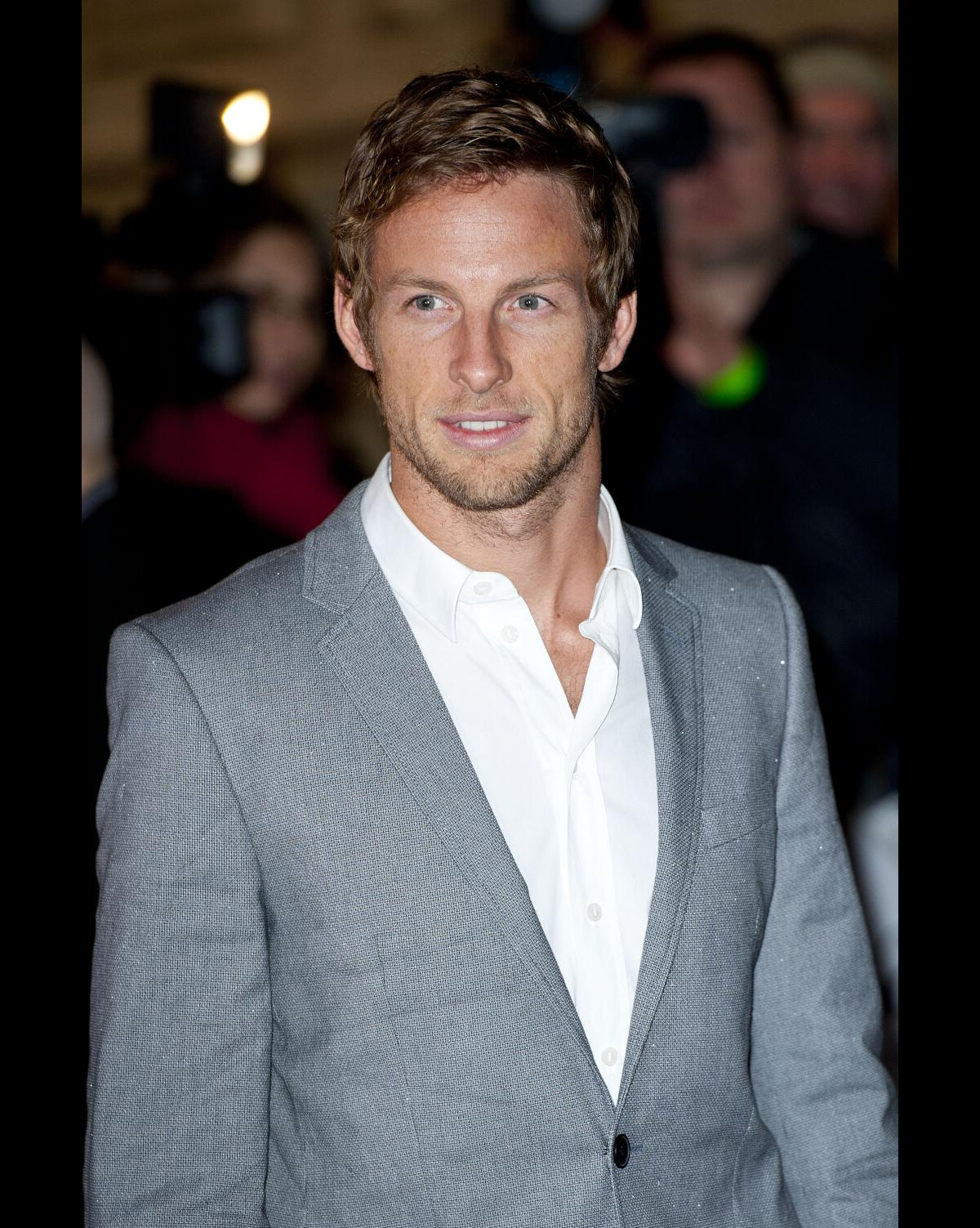 Photo : Jenson Button à New York, le 17 novembre 2010. - Purepeople