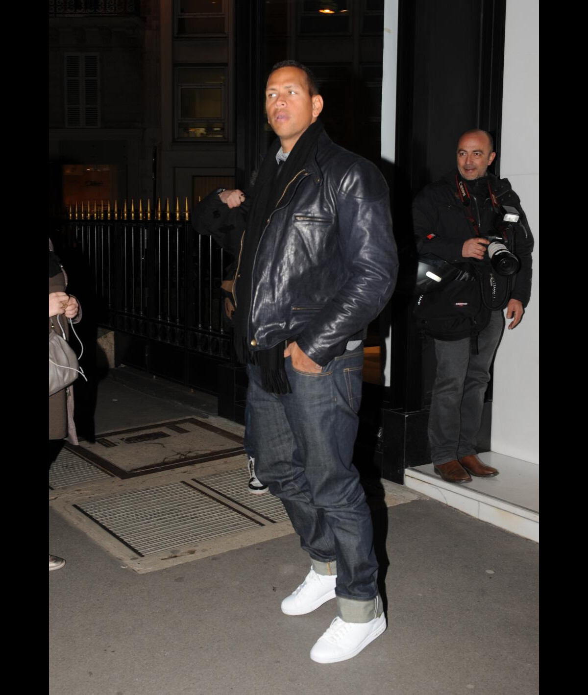 Photo : Alex Rodriguez fait du shopping à Paris, le 25 janvier 2011 ...