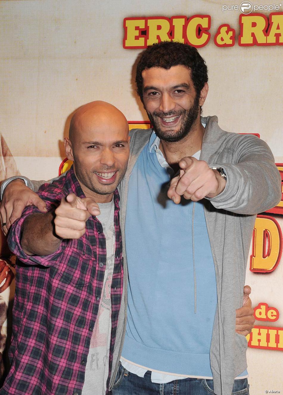Eric Judor et Ramzy Bédia lors de l'avant-première d'Halal Police d ...