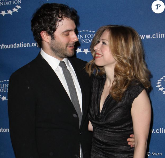 Chelsea Clinton : Tendrement complice avec l'homme de sa vie ! - Purepeople