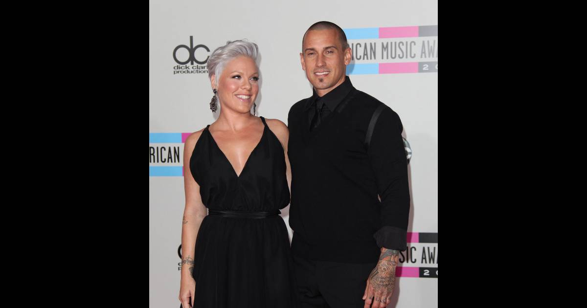 Pink et son mari Carey Hart - Purepeople