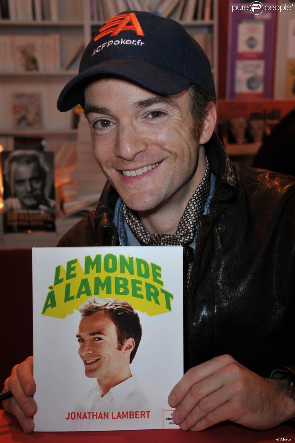 Jonathan Lambert au Salon du Livre, les 19 et 20 mars 2011, à la Porte ...