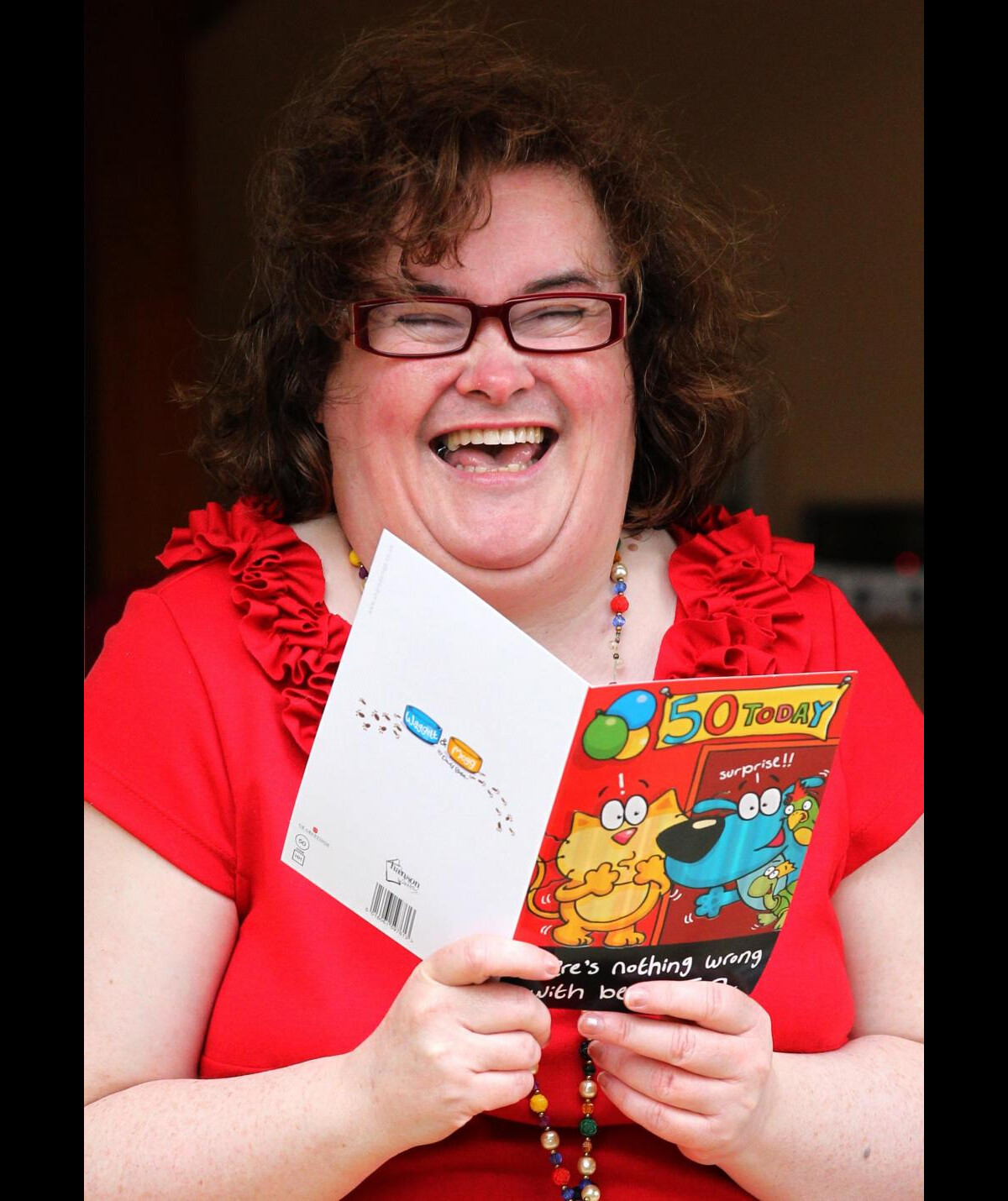 Photo : Susan Boyle fête ses 50 ans chez elle à Blackburn, le 1er avril ...