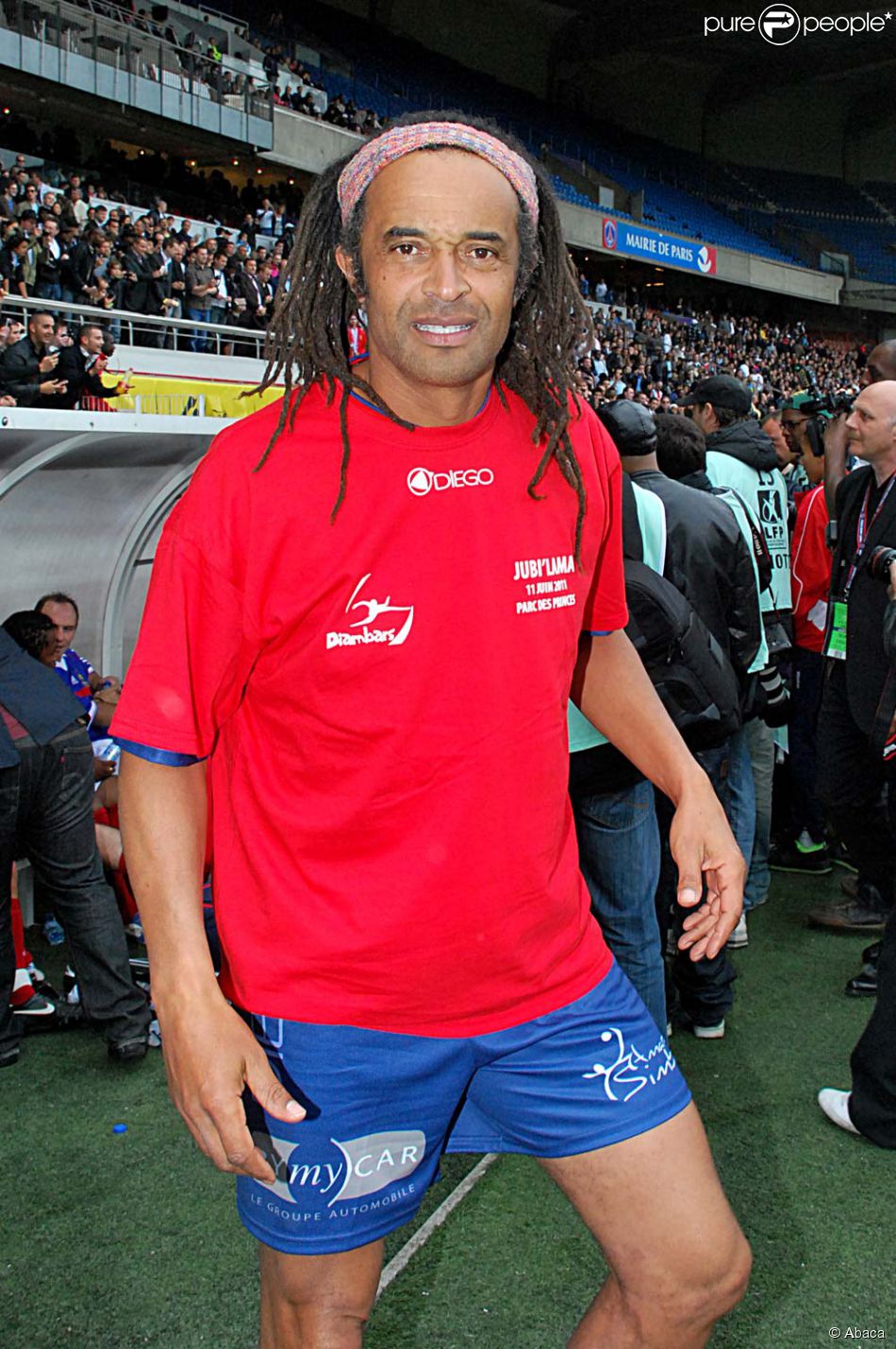 Yannick Noah, à Paris, le 11 juin 2011. - Purepeople