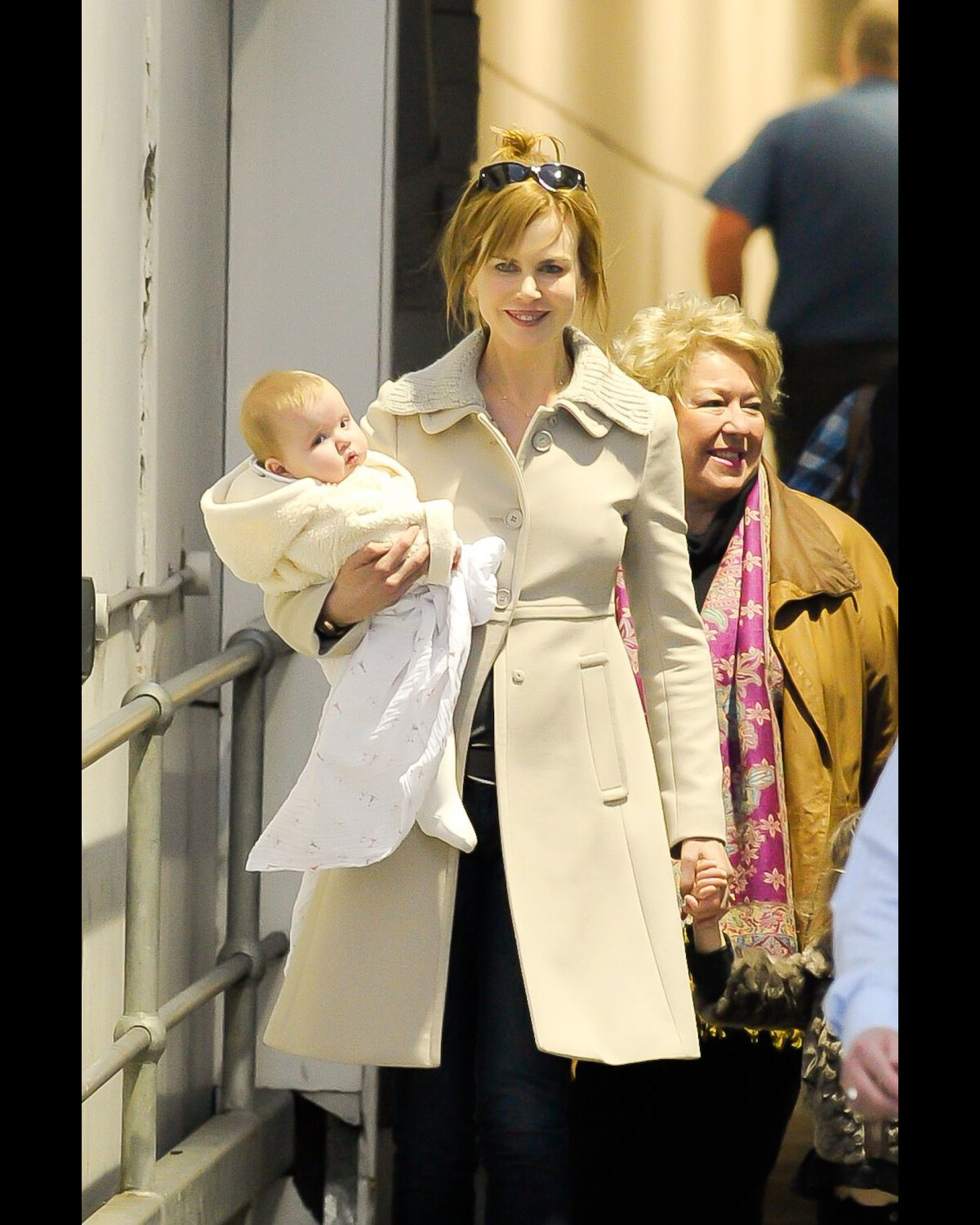Photo : Nicole Kidman et ses filles Sunday Rose et Faith Margaret, le ...
