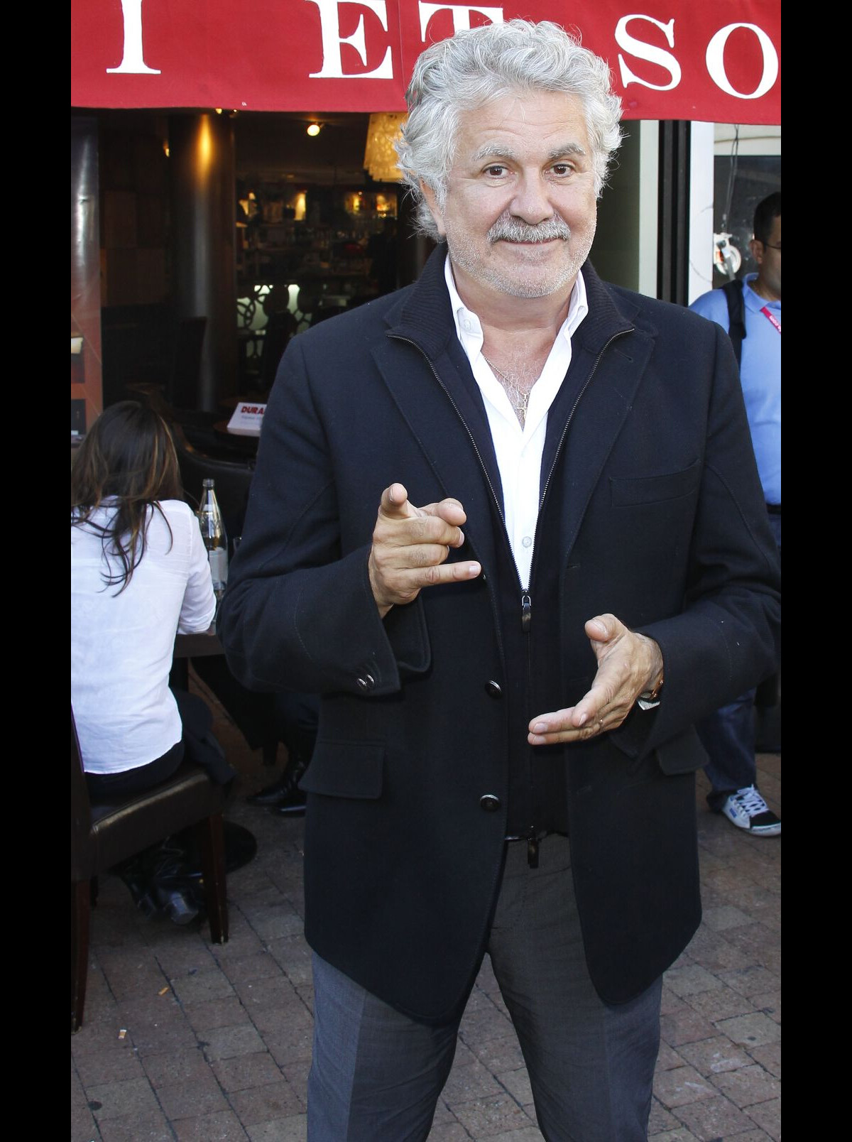 Photo : Roland Magdane au festival de la fiction de La Rochelle, le 9 ...
