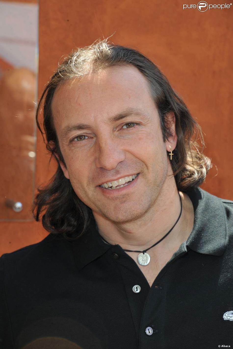 Philippe Candeloro à Roland Garros en juin 2011 - Purepeople