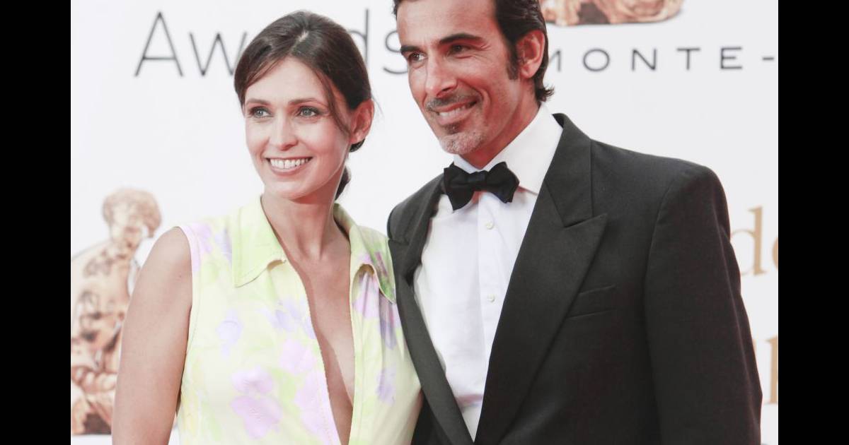 Adeline Blondieau et son compagnon Laurent à Monaco, en juin 2011 ...