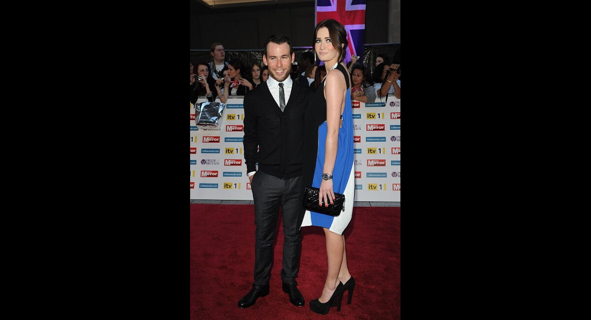 Photo : Mark Cavendish et sa compagne Peta Todd le 3 octobre 2011 à ...