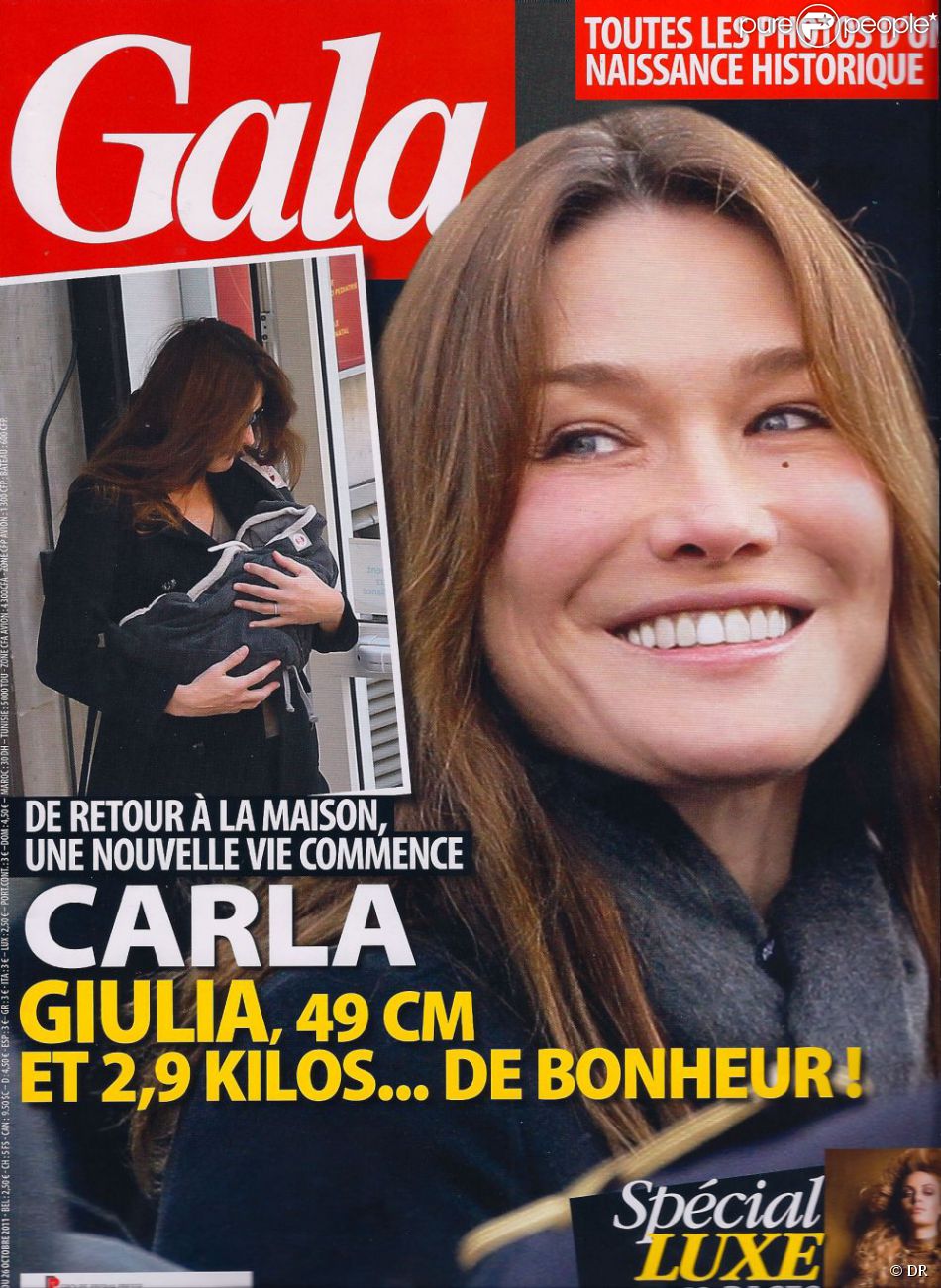 La couverture du magazine Gala du 26 octobre 2011 - Purepeople