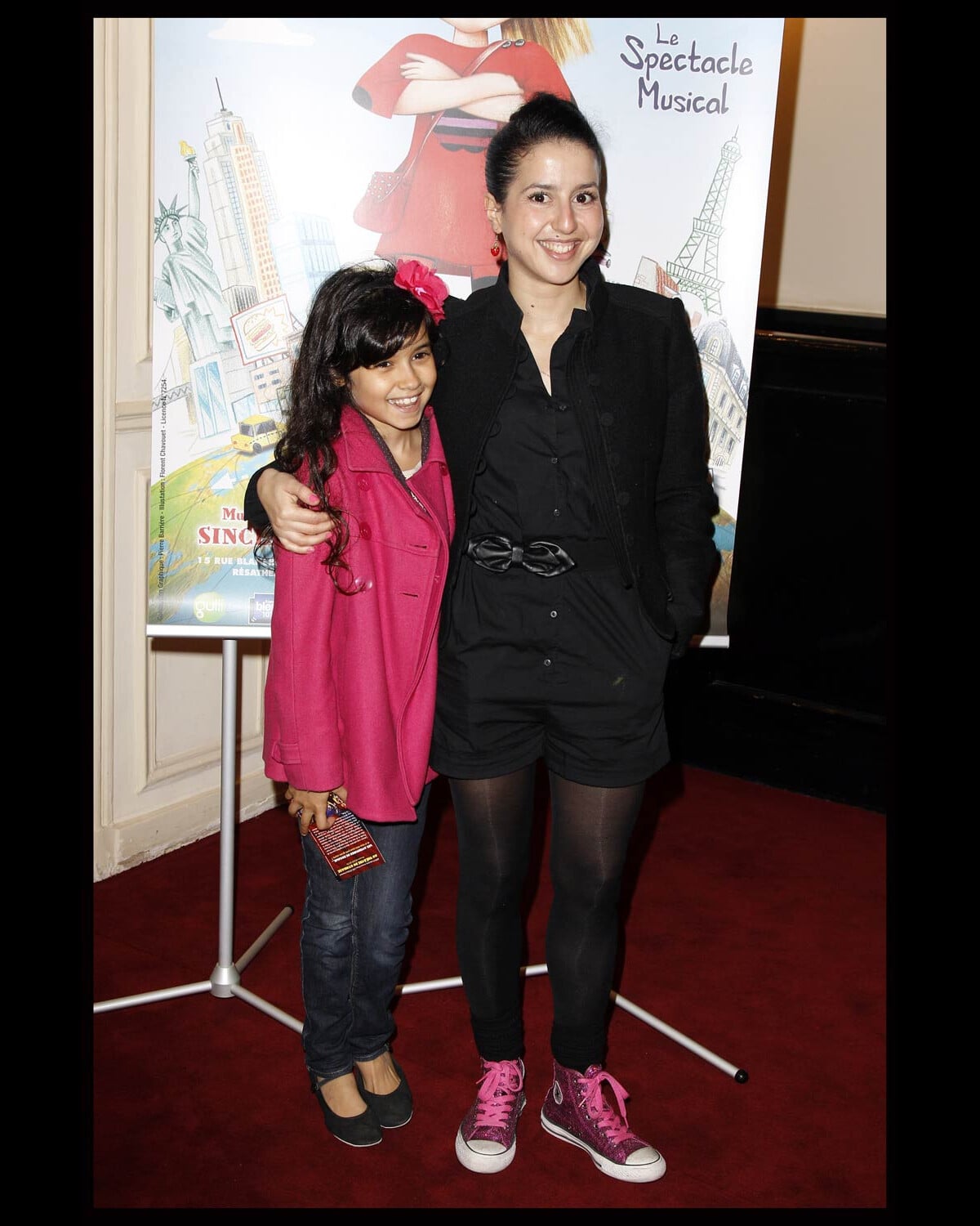 Photo : Nadia Roz et sa fille Jasmine à la générale du spectacle Lili ...