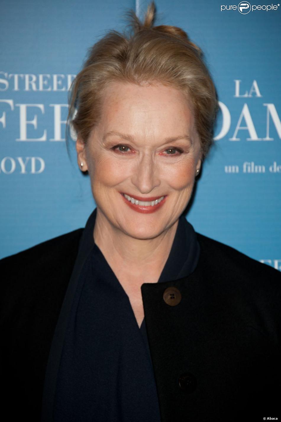 Meryl Street lors de l'avant-première de La Dame De Fer, pour lequel ...