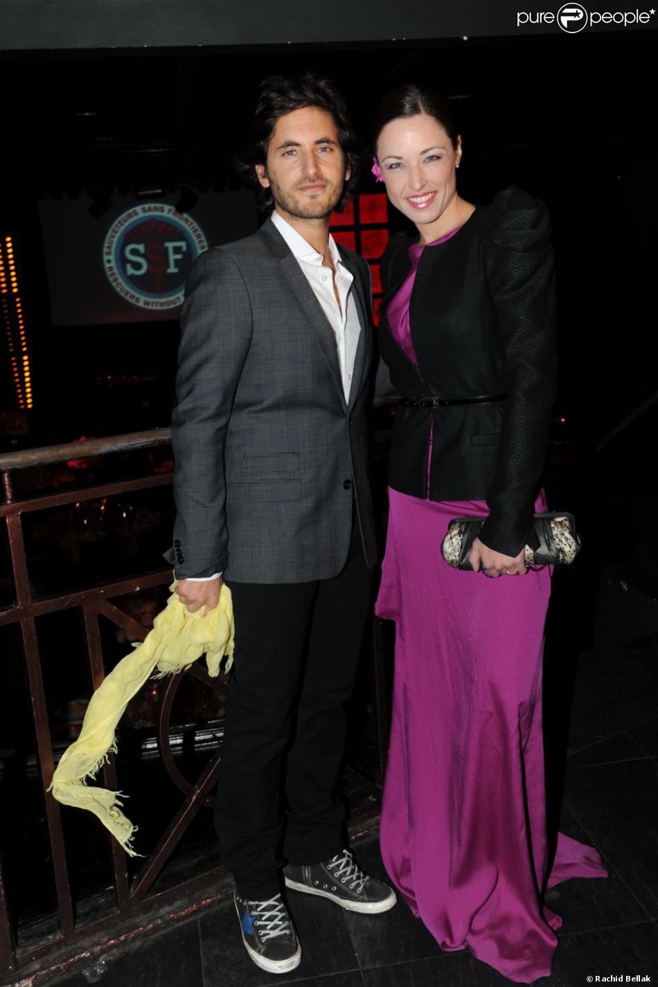 Mickael Miro et Natasha St-Pier lors du dîner de gala pour l ...