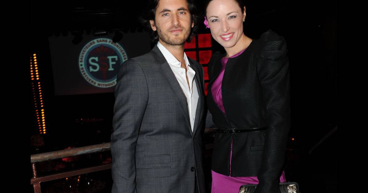 Mickael Miro et Natasha St-Pier lors du dîner de gala pour l ...