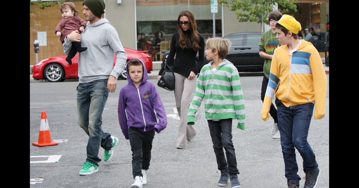 David Beckham et Victoria : Sortie gourmande avec leurs superbes ...