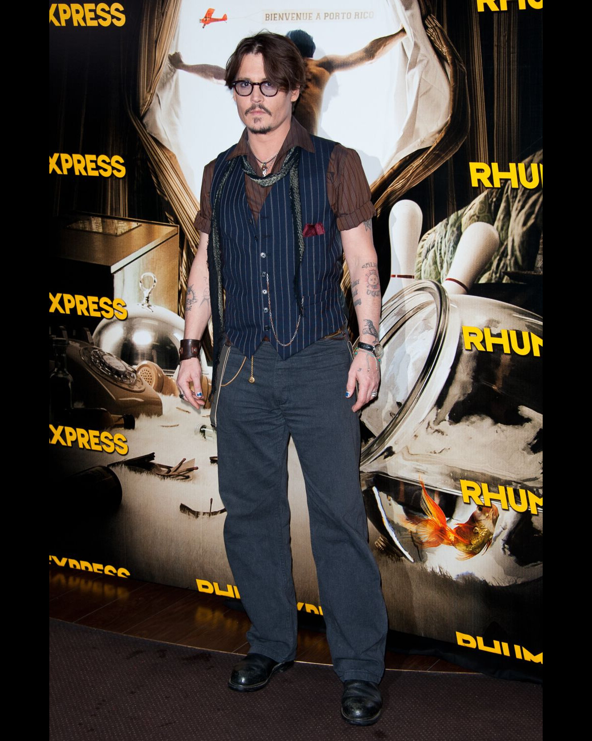 Photo : Johnny Depp à Paris en novembre 2011. - Purepeople