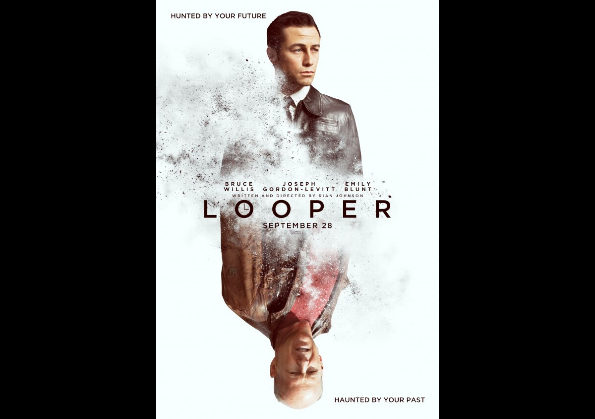 Photo : Joseph Gordon-Levitt et Bruce Willis dans Looper. - Ode ...