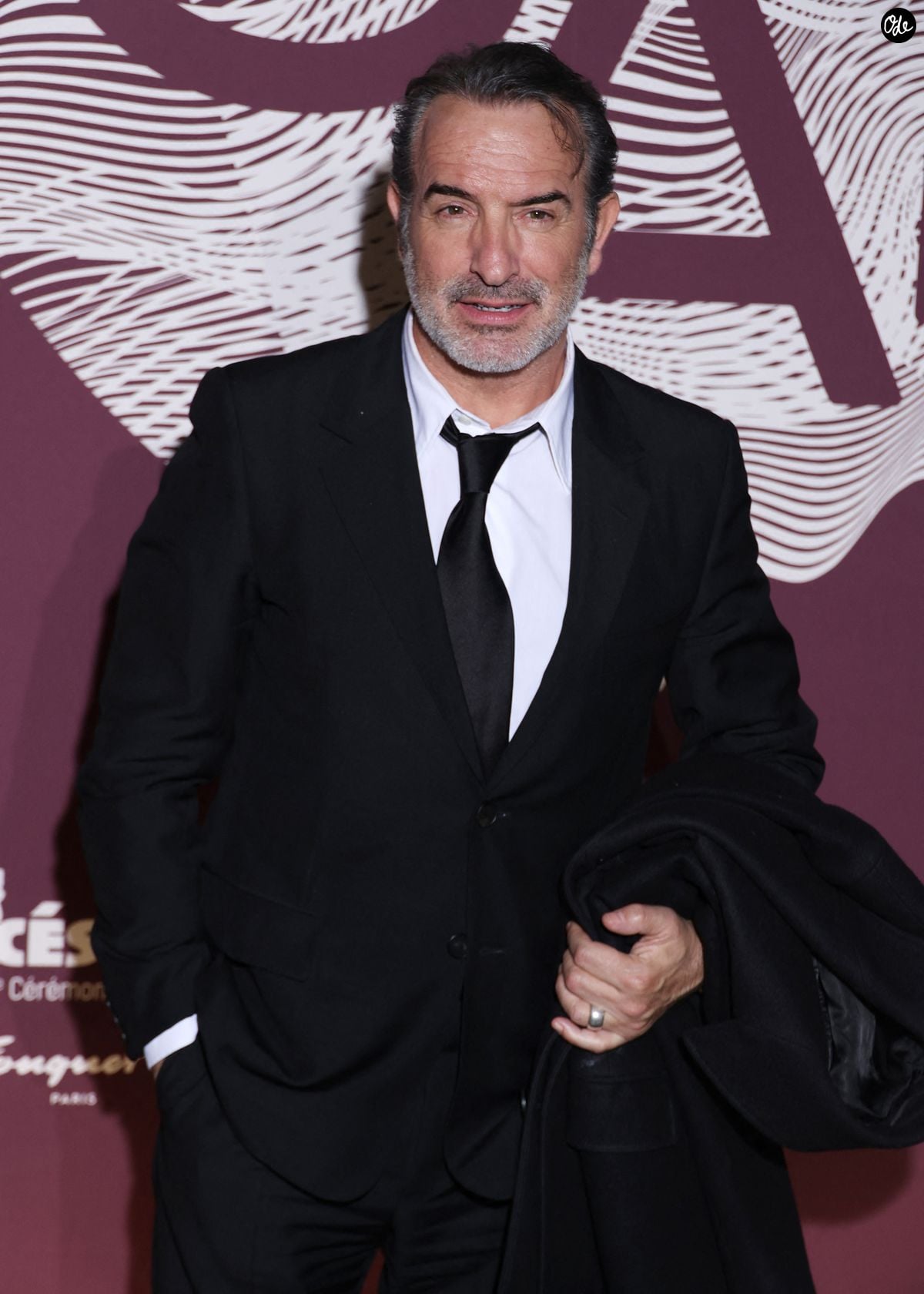 Photo : Jean Dujardin lors du photocall du dîner de la 51e cérémonie ...