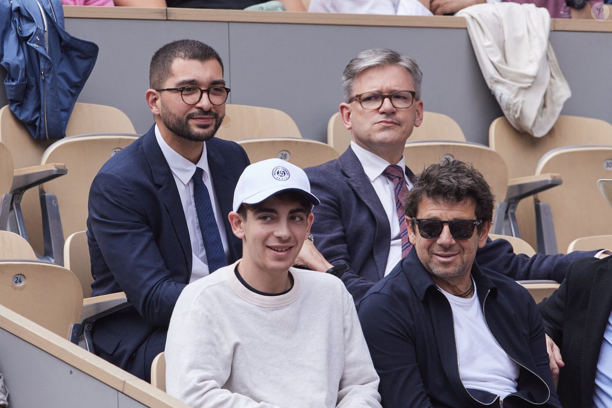 Photo : Jean-Charles Tréhan, Patrick Bruel et son fils - Célébrités ...