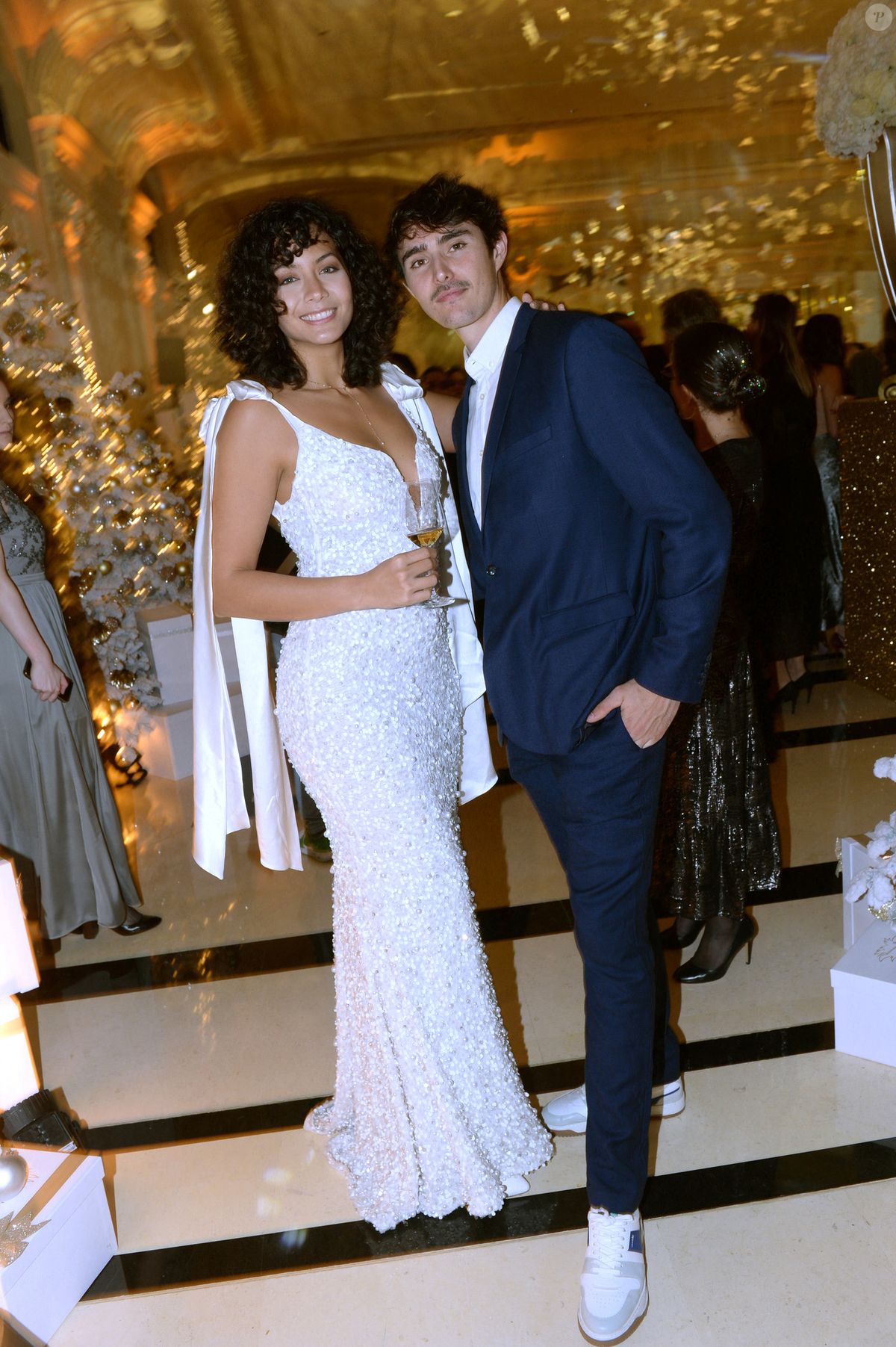Photo : Exclusif - Vaimalama Chaves (Miss France 2019) et son compagnon ...