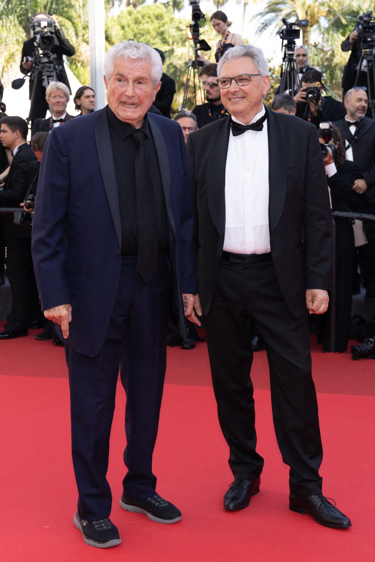 Photo : Claude Lelouch, Victor Hadida - Montée des marches de la ...